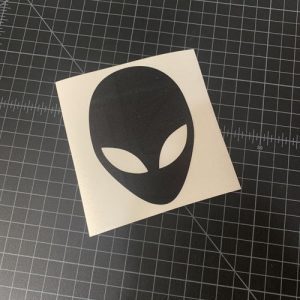 Alien Head Sticker – Sticker Boost