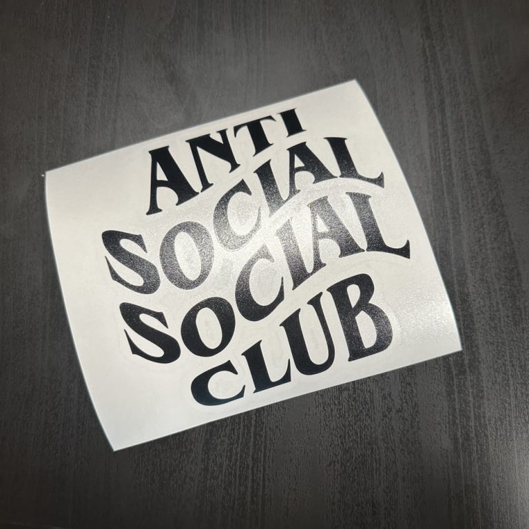 Anti Social Social Club Sticker – Sticker Boost