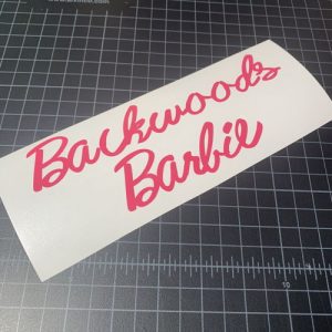 Backwoods Barbie Sticker – Sticker Boost