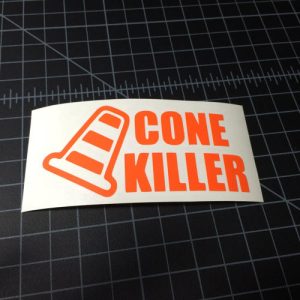 Cone Killer Sticker – Sticker Boost