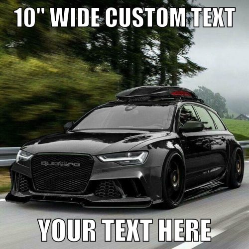 Custom 10″ Wide Sticker – Sticker Boost