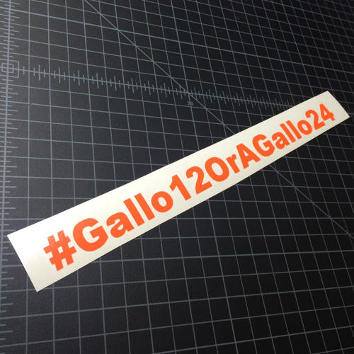 # Gallo 12 Or A Gallo 24 – Paul Walker Sticker – Sticker Boost