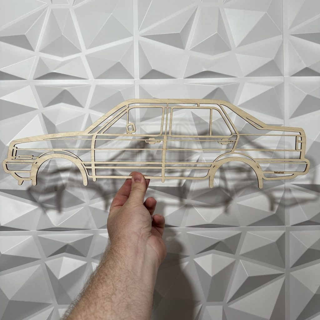 Jetta Generation 1 Silhouette Line Wall Art – Sticker Boost