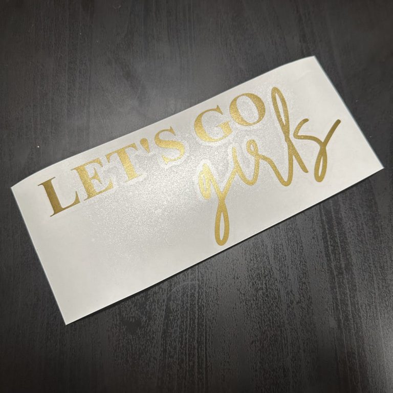 Let’s Go Girls Sticker – Sticker Boost