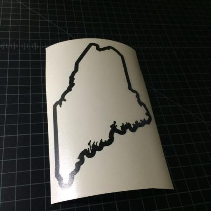 ME – Maine Outline State Sticker – Sticker Boost