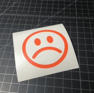 Sad Face Emoji Sticker – Sticker Boost