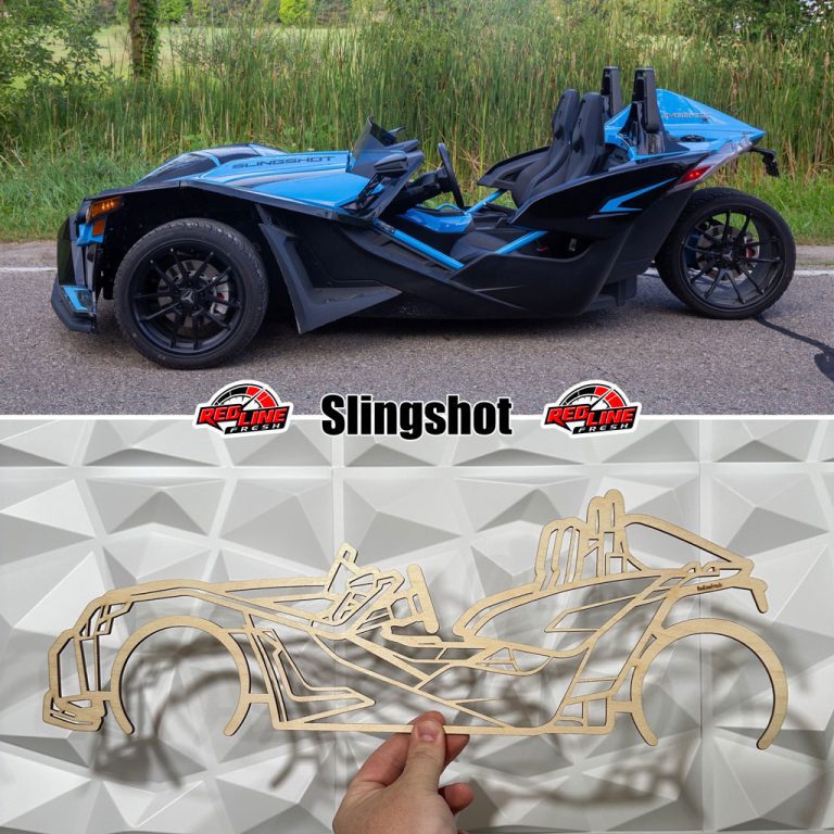 Slingshot Silhouette Line Wall Art – Sticker Boost