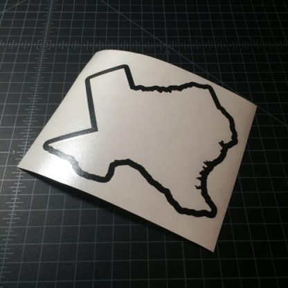 TX – Texas Outline State Sticker – Sticker Boost