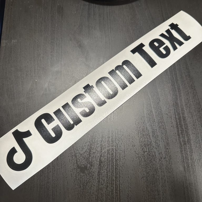 Custom Tik Tok Sticker “Your Text Here” – Sticker Boost