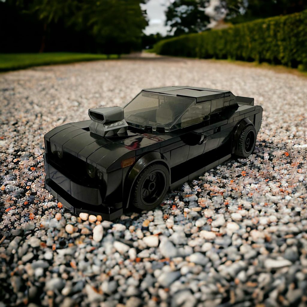 Fresh Blocks Cars – Dodge Challenger – Black (Video Inside) – Sticker Boost