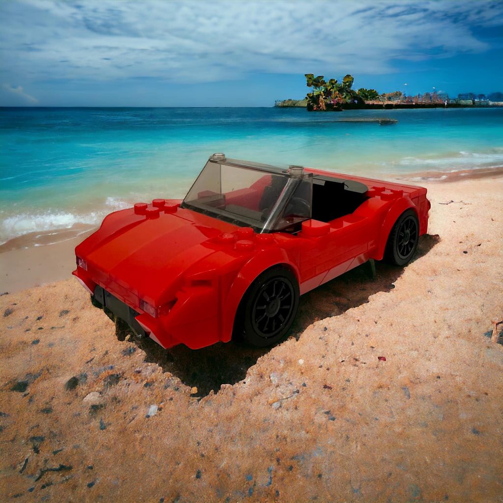 Fresh Blocks Cars – Mazda Miata NA1 – Red (Video Inside) – Sticker Boost