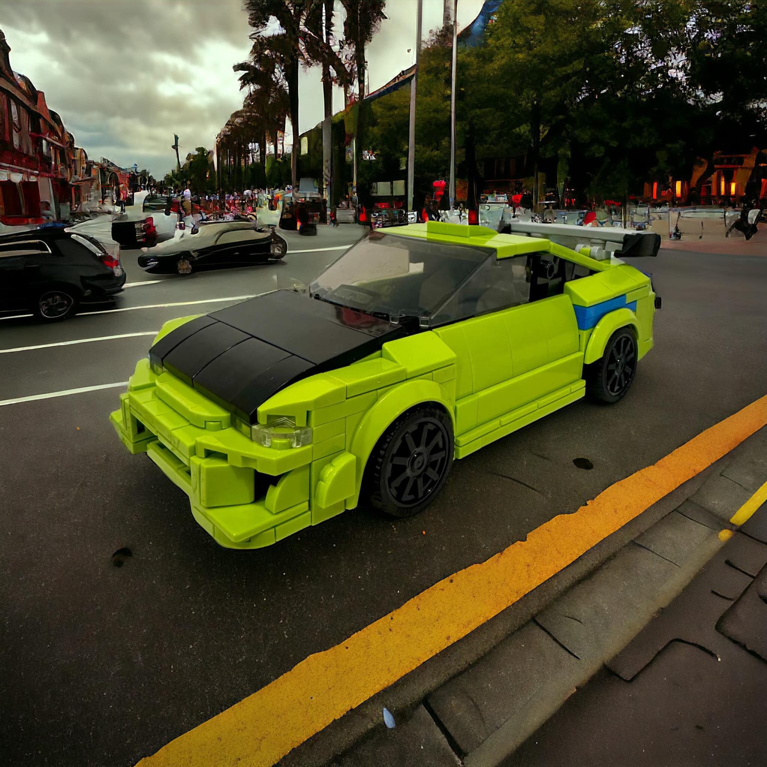Fresh Blocks Cars – Mitsubishi Eclipse – Green FnF Style (Video Inside ...
