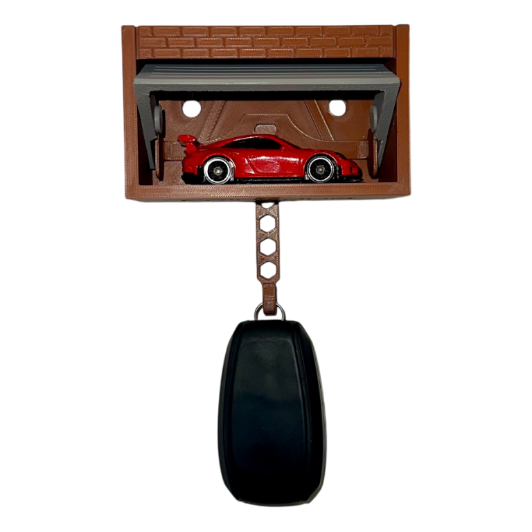 3D-Printed Brick Garage Key Holder – Fun & Functional Storage for Hot ...