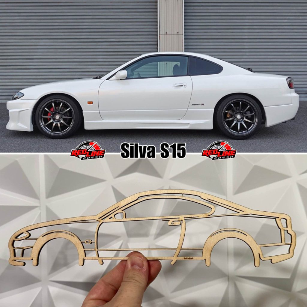 Silva S15 No Wing Silhouette Line Wall Art – Sticker Boost